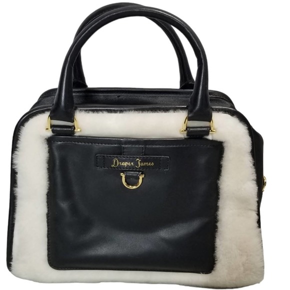 Draper James | Bags | Rare Draper James Shearling And Leather Bag ...
